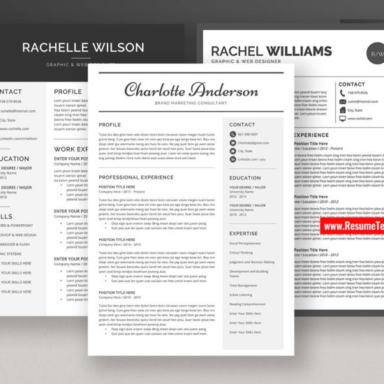 10 Unique Resume Templates Designs to Get Your Resume Noticed ...