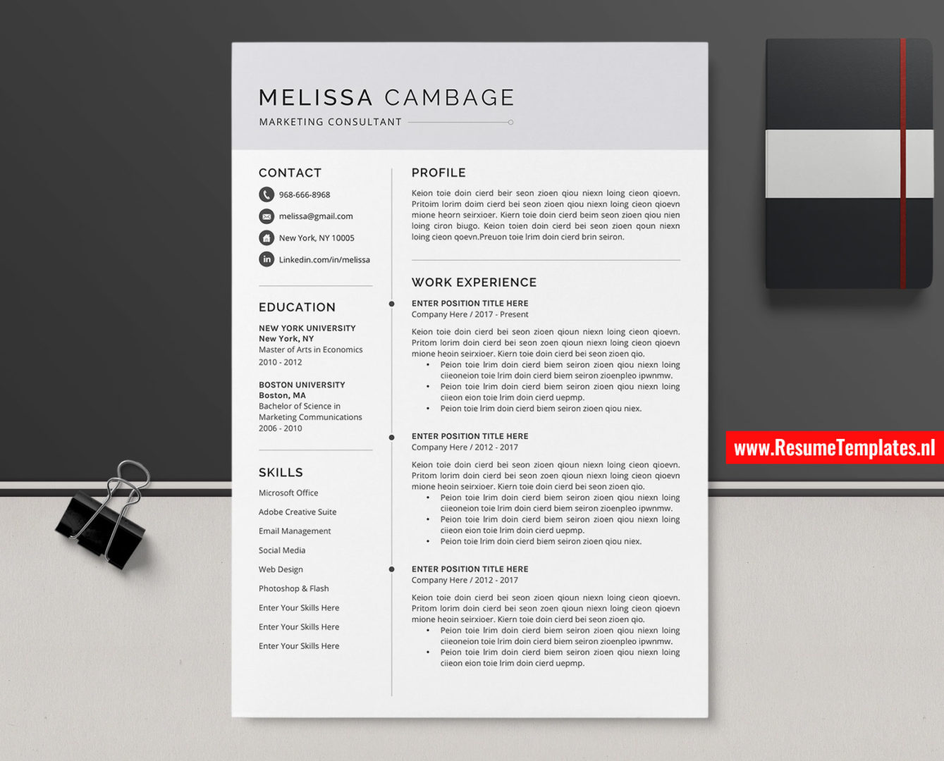 Top 25 Most Popular Resume Templates for College Graduates and Career ...