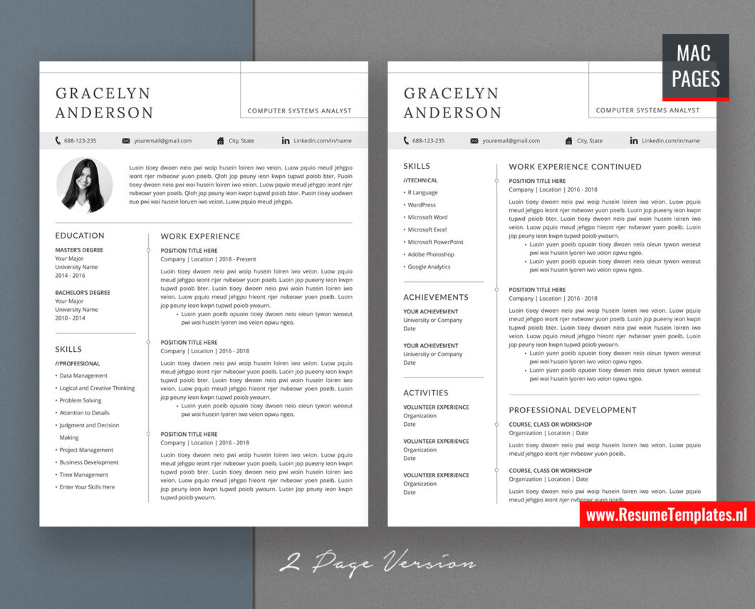 Create a Winning First Impression with Our Modern and Innovative Resume ...