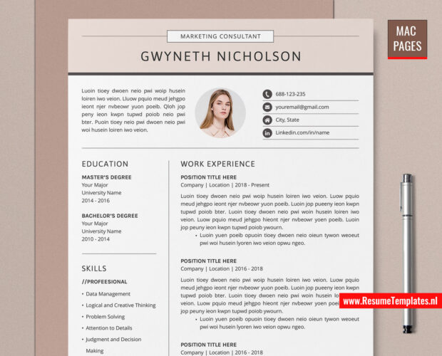 10 Unique Resume Templates Designs to Get Your Resume Noticed ...