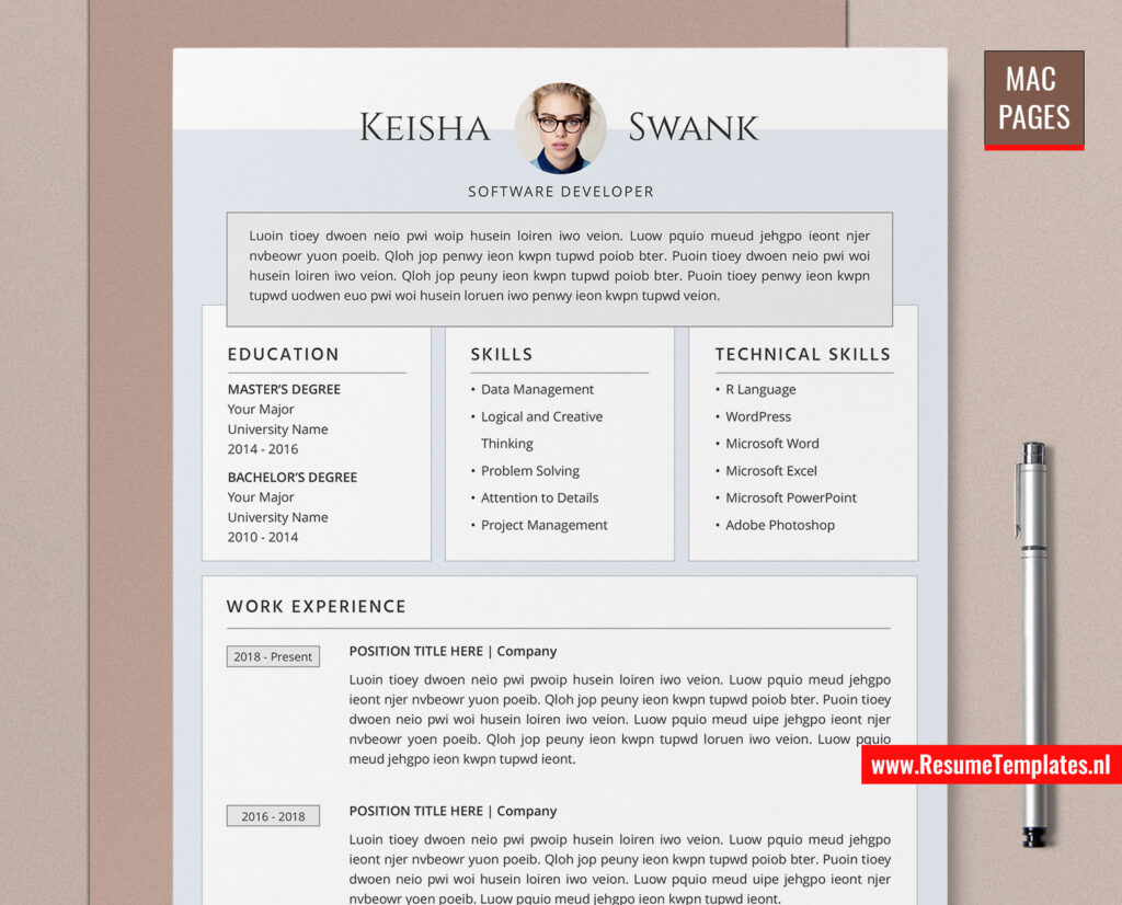 10 Unique Resume Templates Designs to Get Your Resume Noticed ...