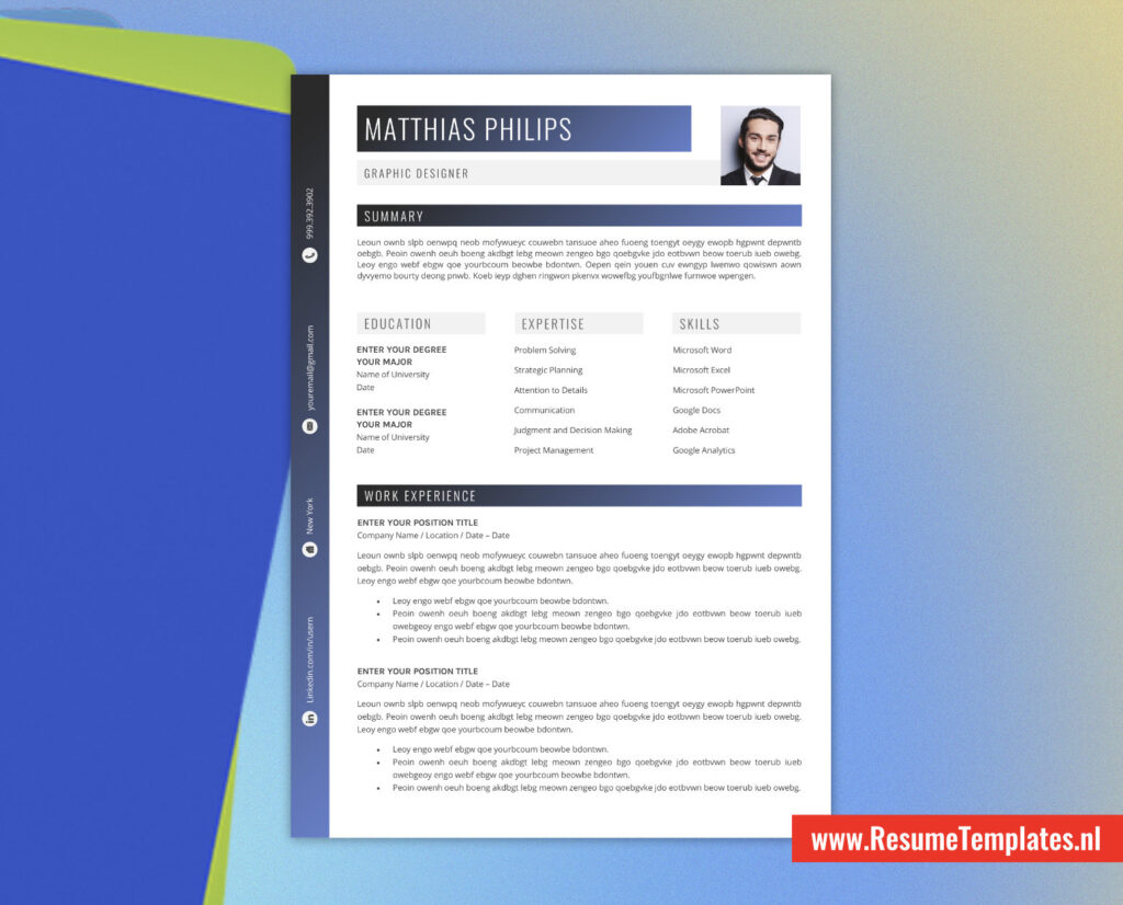 9 Unique and Modern Resume Templates: Make Your Resume Stand Out ...